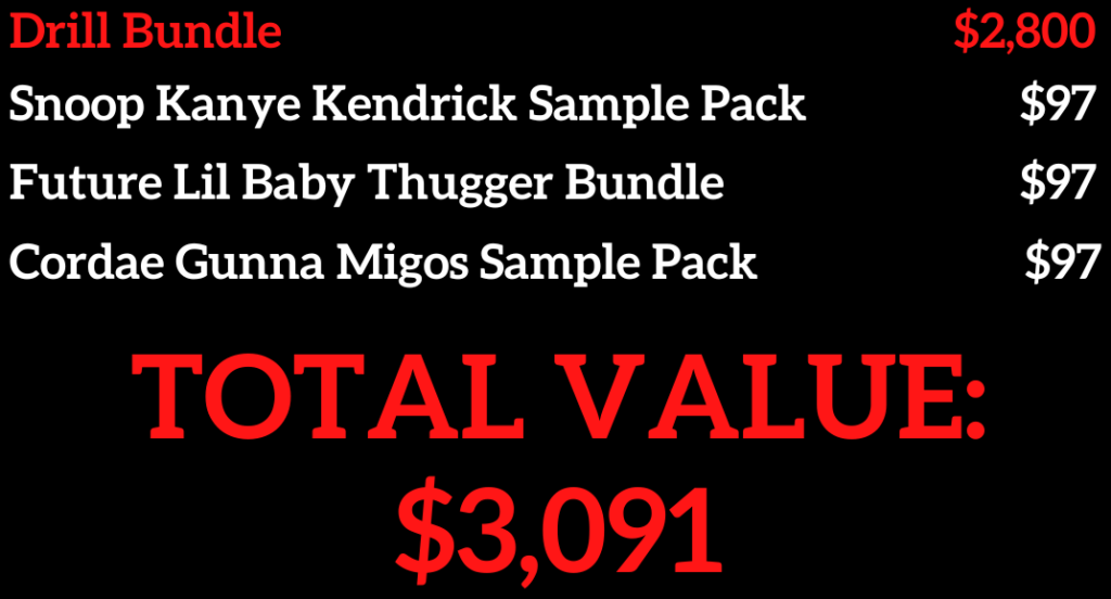 Drill Bundle FREE - Cras Bangers - Industry Producer Tips and Courses