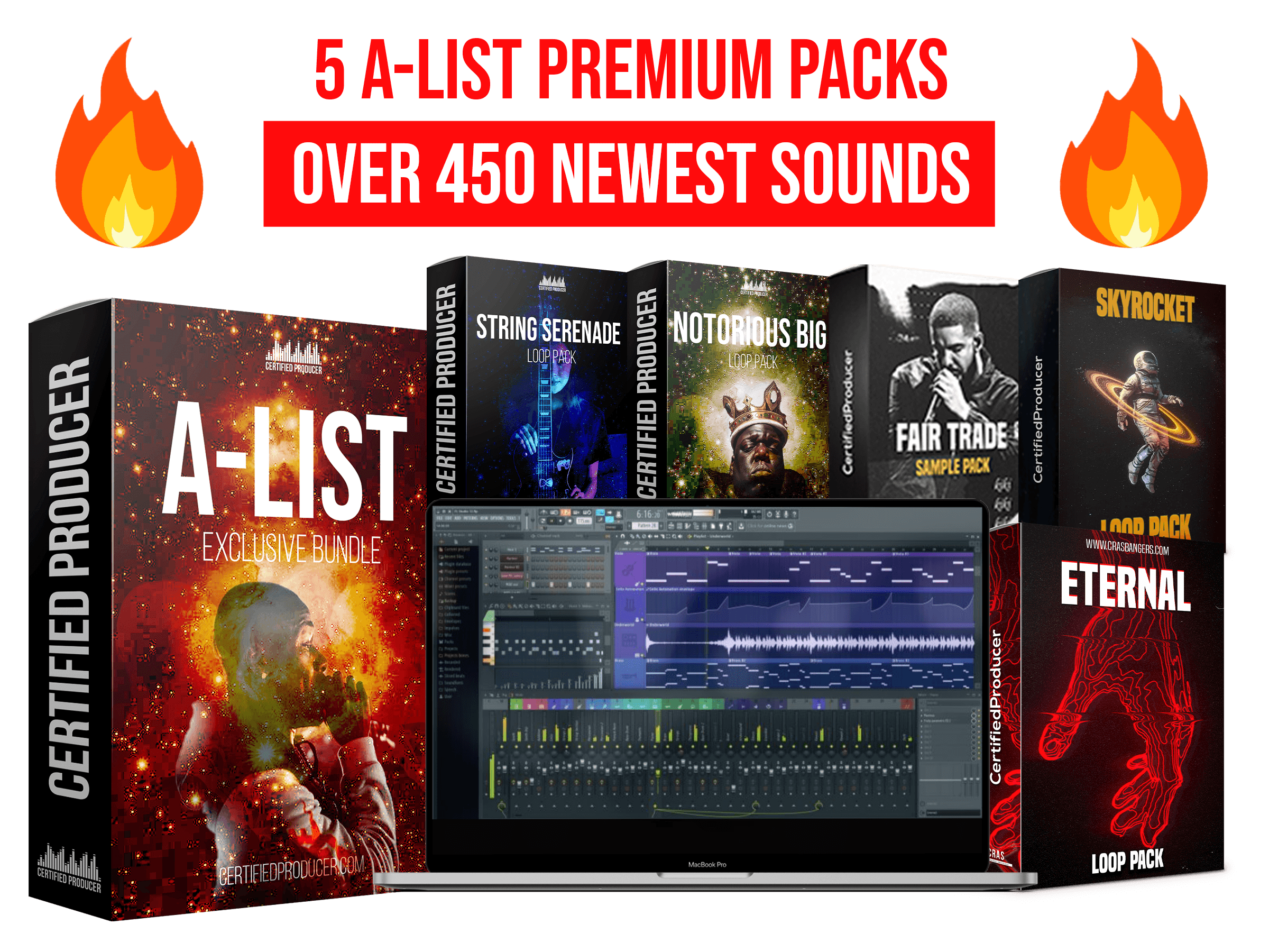 450 New Sounds + $1 Trial (A-List Bundle) - Cras Bangers - Industry ...